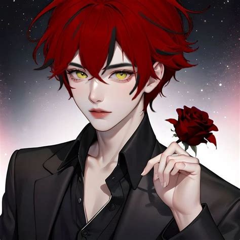 Pin By Marian J Brooks On Novela Red Hair Anime Guy Character