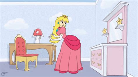 Princess Peach Butt