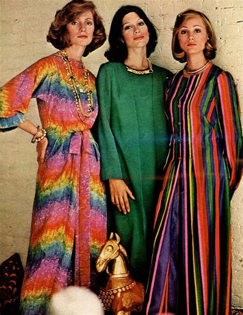 1973 Fashion 1973 Womens Fashion 1972 Fashion Women Retro Glam