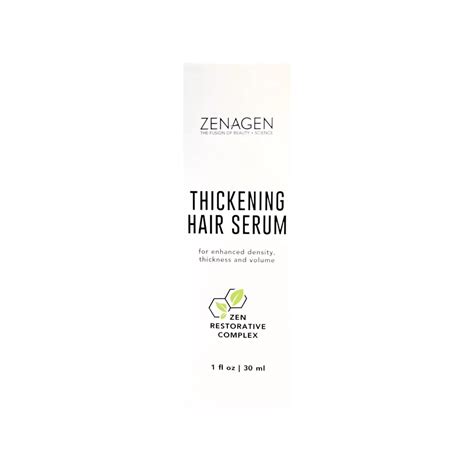 Zenagen Thickening Hair Loss Serum At Maneprint
