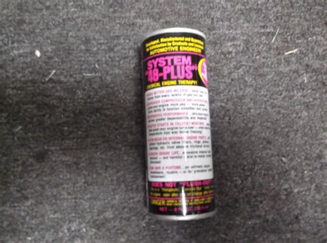 Sell System 48 Plus Chemical Engine Therapy 16 Cans In Hulbert