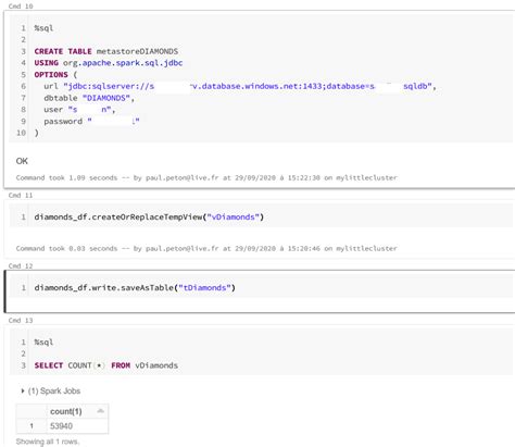 Utiliser Le Driver Jdbc Depuis Azure Databricks Methodidacte