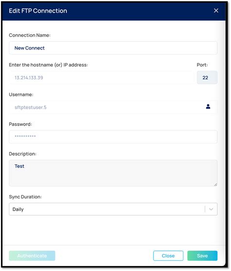 Editingdeactivating An Ftp Connection Hi How Can We Help