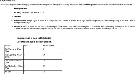 Solved Problem Specification Develop An Application In Chegg Com