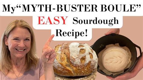 My Easy “myth Buster Boule” Simple Sourdough Bread Recipe Amazing Foods Tv