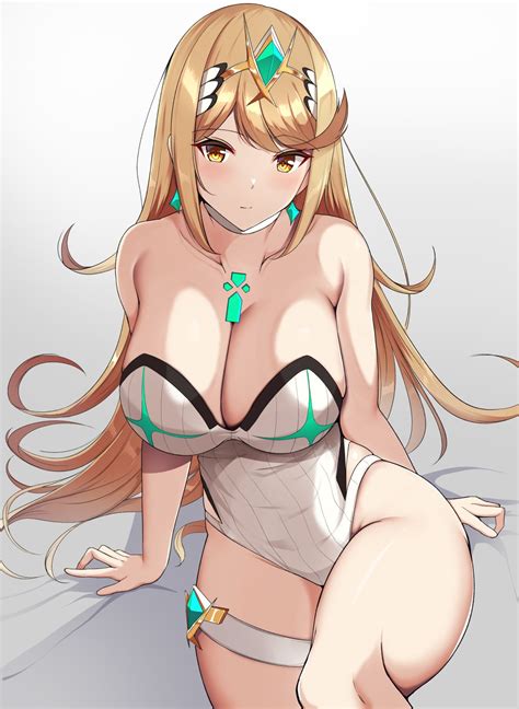 Mythra And Mythra Xenoblade Chronicles And More Drawn By Noeomi Danbooru