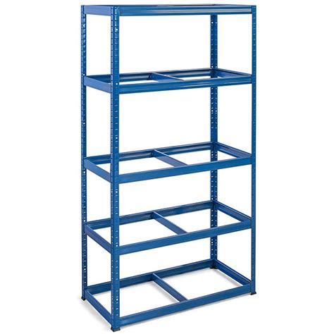 3x Storalex Vrs Shelving Units 1800mm High And 1x Garage Workbench 1200mm