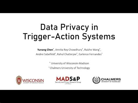 Free Video Data Privacy In Trigger Action IoT Systems From IEEE