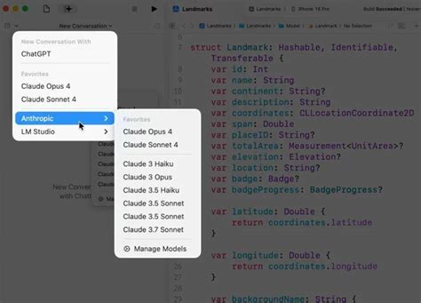 Xcode 26大升级！苹果swift Assist新增端侧及claude等ai模型支持 人工智能 Itbear科技资讯