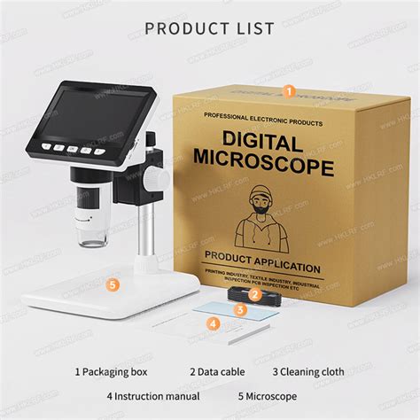 Dm4 4 3inch 1000x Digital Microscope