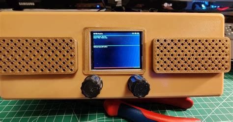 Case For ESP32 Radio By Arminth Download Free STL Model Printables Com