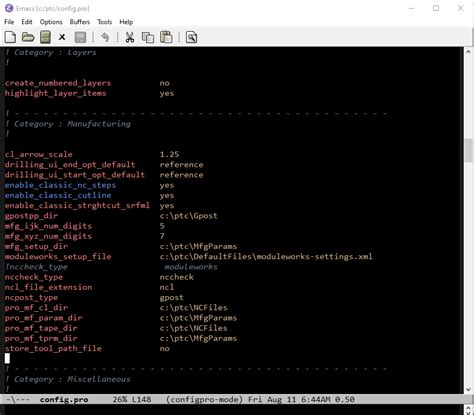 Solved Drawing Configuration Dtl Options Ptc Community
