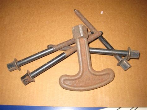 Vintage Bed Frame Hardware Haute Juice
