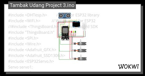 Tambak Udang Project O Wokwi Esp32 Stm32 Arduino Simulator