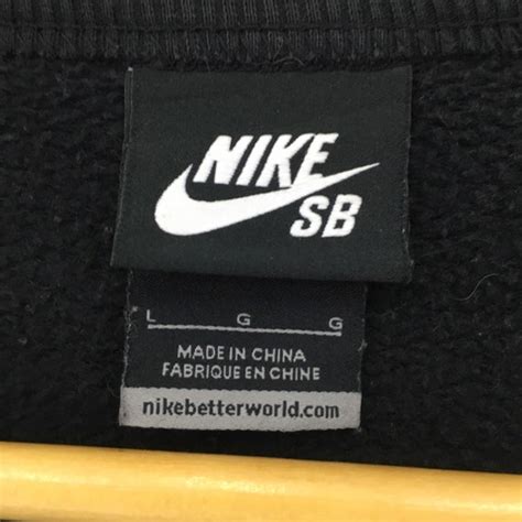 Rare Nike Sb Swoosh Small Logo Embroidery Spellout C… Gem