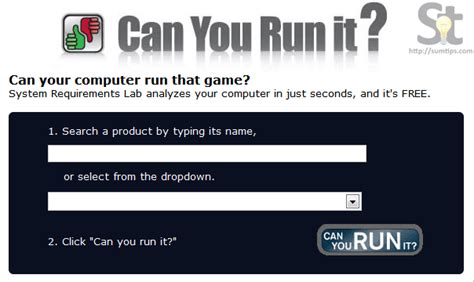 online tools to check if a game would run on your computer sumtips