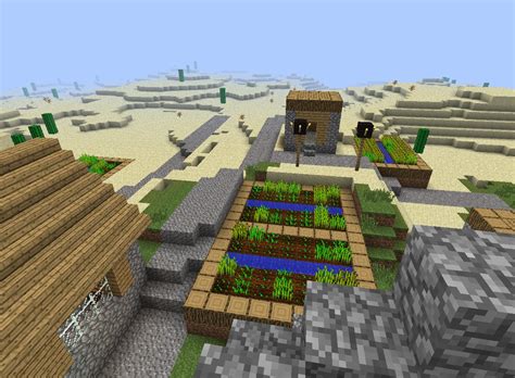 The NPC Village Seed Minecraft Map