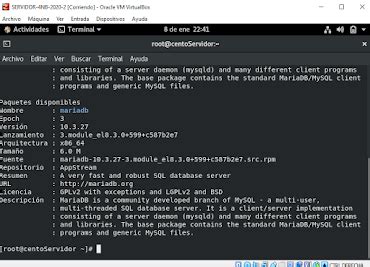 Aplicaciones De Sistemas Operativos Instalar Mariadb En Centos
