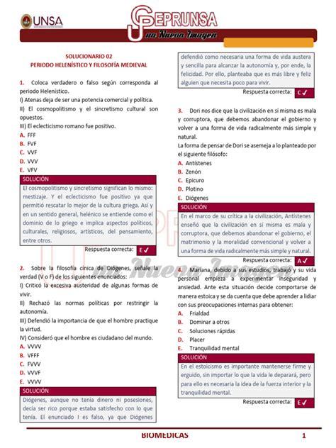 Solu Filo 2 Pdf René Descartes Immanuel Kant