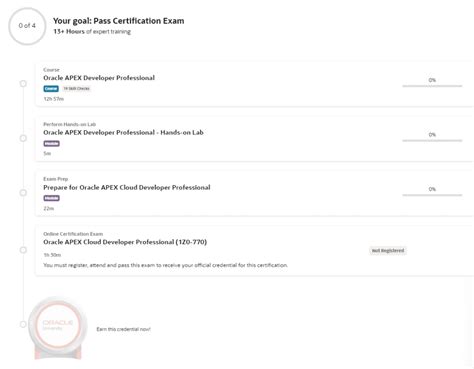 Torne Se Um Oracle Apex Developer Professional