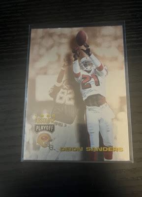 1995 Playoff Absolute 4 Deion Sanders Ebay