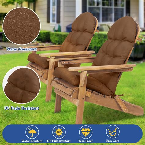 Yeerswag 2pc Long Size 49x20x4 5 Inch Adirondack Chair Cushion For