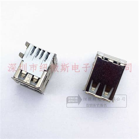 Usb A Female Type Double Layer Usb A Female Interface Usb Socket Usb