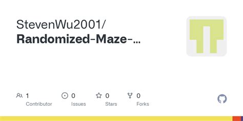 Github Stevenwu2001randomized Maze Generation