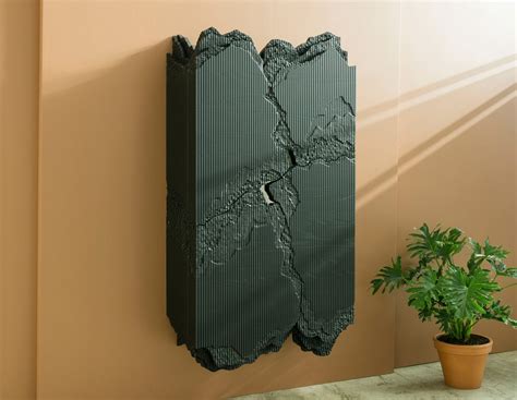 Simon Johns Designs Furniture To Resemble Appalachian Rock Formations