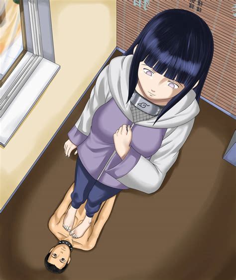 Under Hinatas Feet By Katsunan By Peperpee On Deviantart