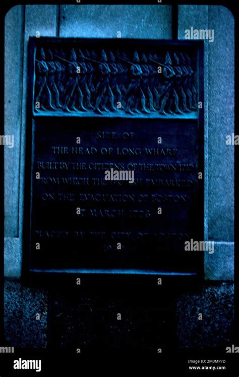 Plaque British Troops Massacre Historical Markers Plaques Edmund