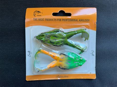Купить Набор Поверхностная лягушка незацепляйка Thunder Frog воблер ...