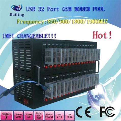 Usb Port Gsm Gprs Sms Modem Pool Mhz At Best Price In Shenzhen Hk Bailing