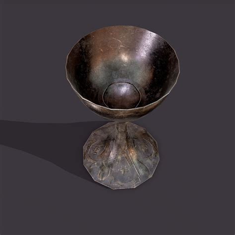 Medieval Goblet 3d Model By Get Dead Entertainment