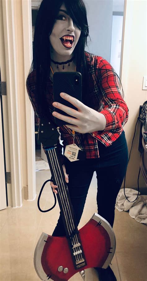 My Marceline From Adventure Time Self Ive Been Seeing Her Cosplays