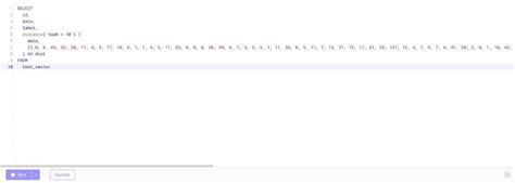 Sql Execution Myscale Docs