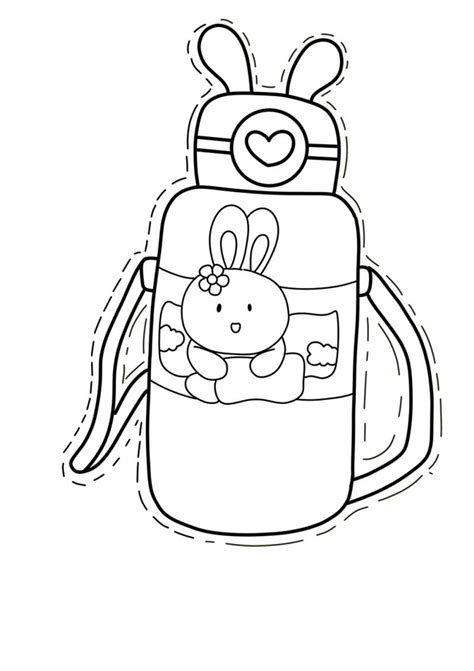 保温杯简笔画儿童图文打印版（流行16张） 简笔画图片大全