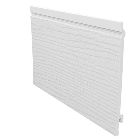 Fortex Upvc 170mm Embossed Shiplap Cladding 5m White Freefoam