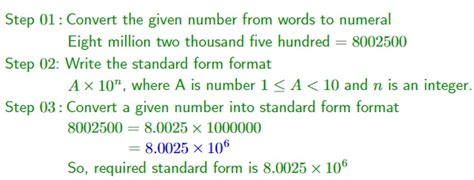 Standard Form Questions For Quick Revision Top 10 Qns