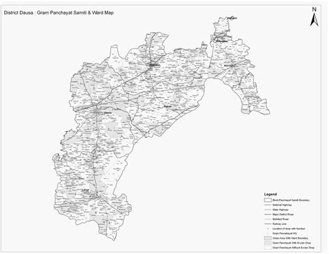Dausa Map Dausa Tourist Map Dausa Travelling Map Dausa Road Map