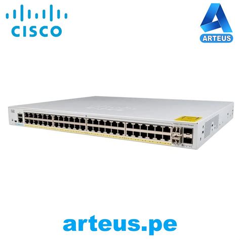 Cisco Cbs250 48p 4x Na Switch 48 Puertos Gestionable Capa 2 Modular 37