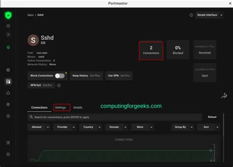 How To Setup Home Application Firewall Using Portmaster ComputingForGeeks