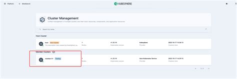 Can See Member Cluster Without The Permission Of This Cluster · Issue 5307 · Kubesphere