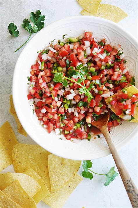 Salsa Pico De Gallo Mexicana