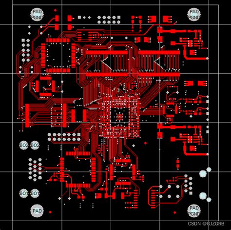 基于tms320dm642 Tvp5150视频处理dsp应用开发板protel设计硬件（原理图pcb）文件tms320dm642dsp