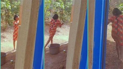 I Have Caught You Red Handed Man Catches Sister In Backyard Threatens To Expose Her In Video
