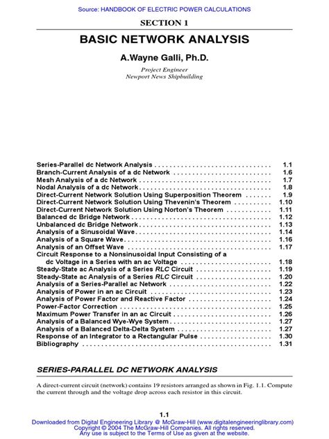 basic network analysis pdf electrical impedance electrical network
