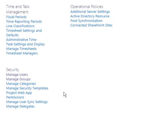 Sharepoint Permission Mode Vs Project Permission Mode In Project Server