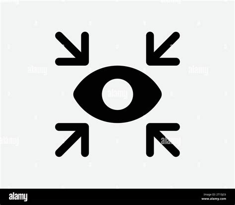 eyes four arrow icon bullseye aim target 4 point pointer crosshair