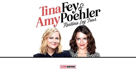 Tina Fey And Amy Poehler Restless Leg Tour Fox Theatre